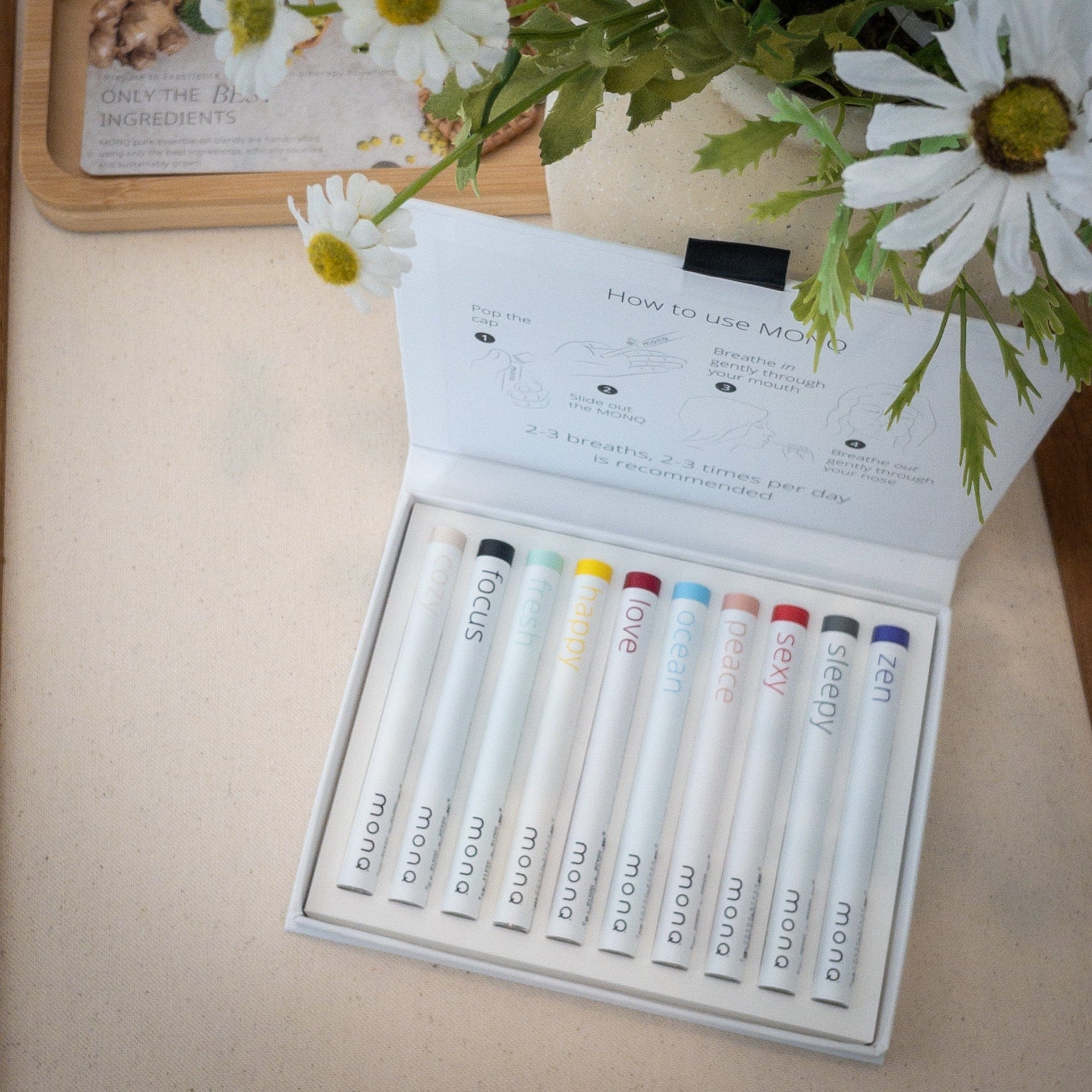 MONQ "Vape-Like" Nicotine Free Hand-Held Essential Oil Diffusers