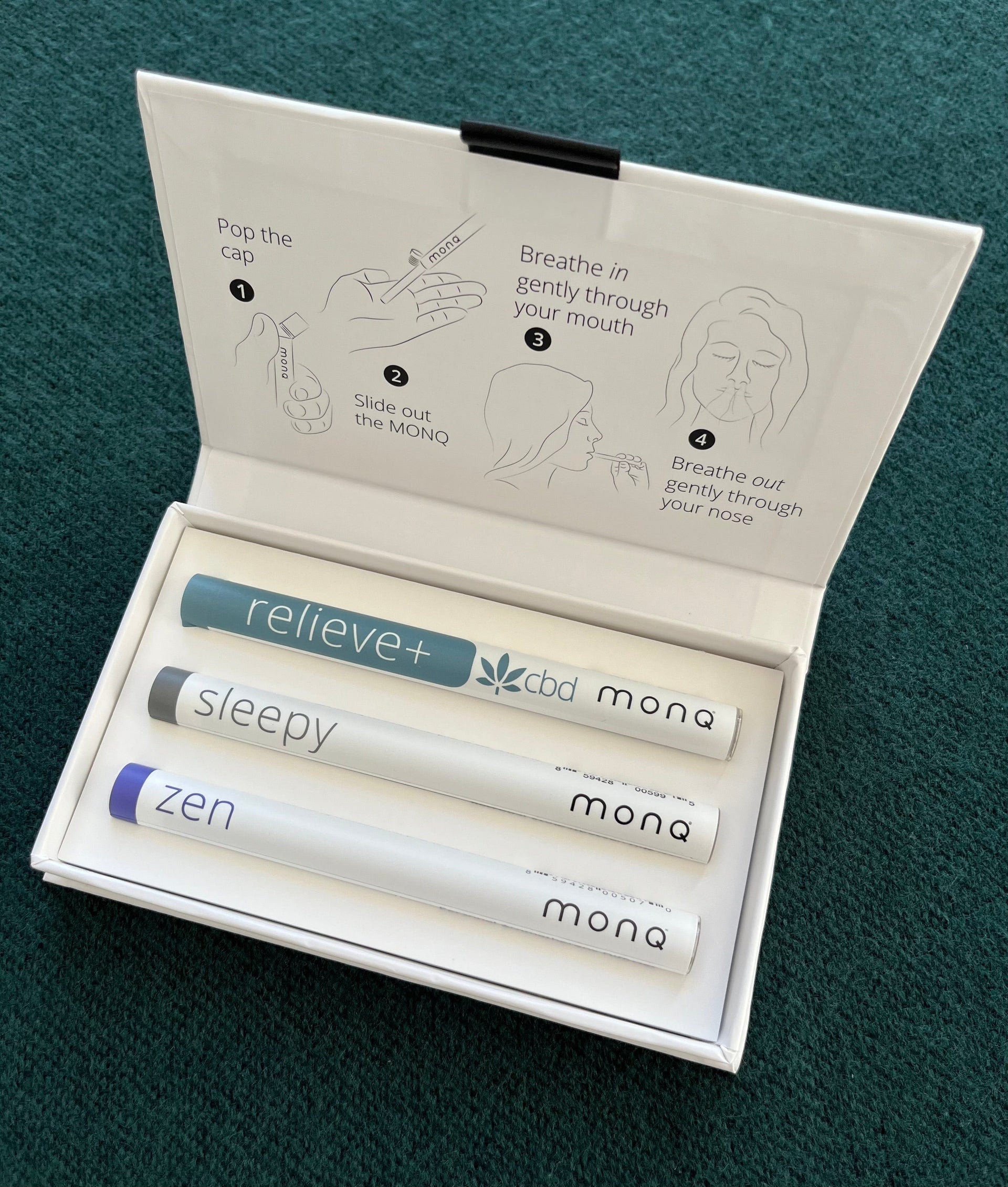 MONQ Diffusers aka MONQ Pens, With and Without CBD